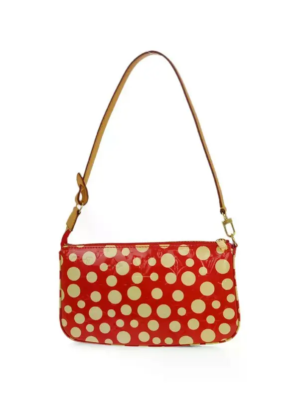 LOUIS VUITTON X Yayoi Kusama 2012 Dot Infinity Pochette Handbag