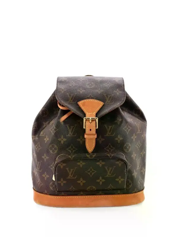 LOUIS VUITTON Montsouris Monogram Canvas Mm Backpack