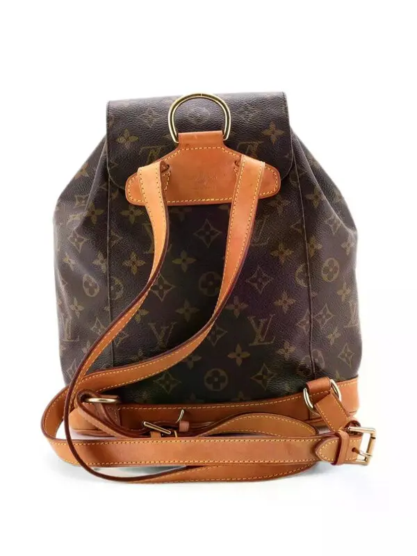 LOUIS VUITTON Montsouris Monogram Canvas Mm Backpack