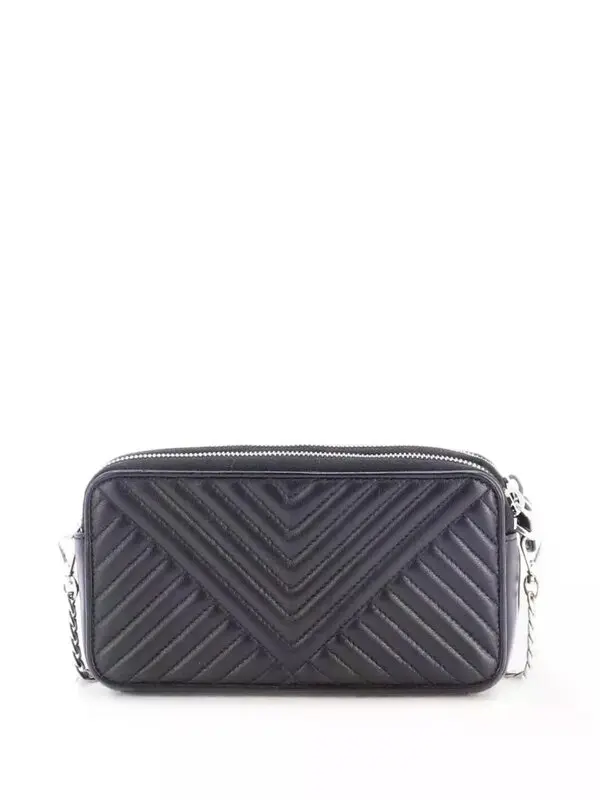 Prada Double Zip Wallet On Chain Crossbody Bag