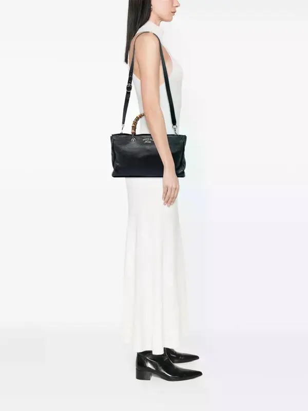 Gucci Medium Calfskin Bamboo Shopper Satchel