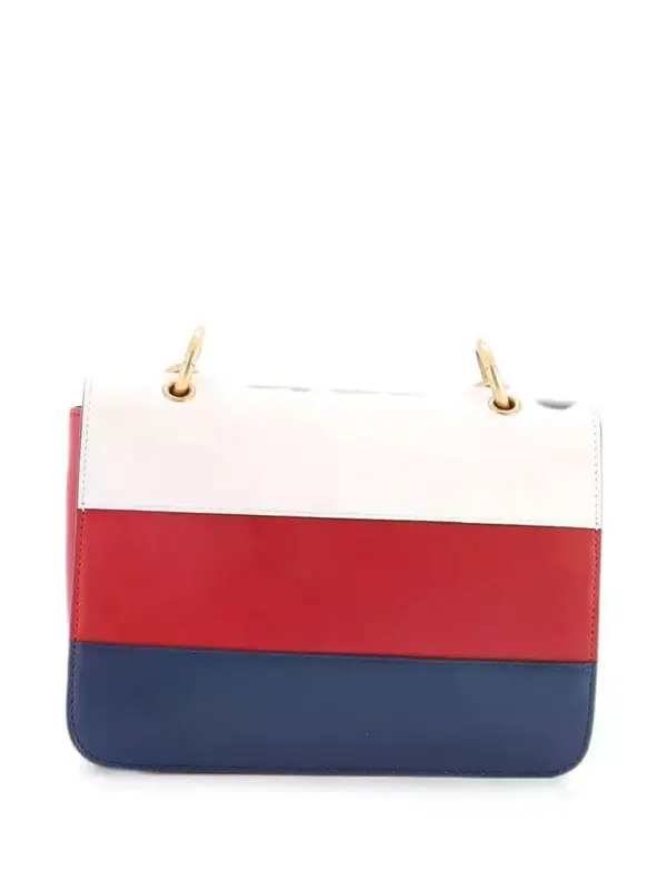 Gucci Queen Margaret Flap Bag Colorblock Leather Medium Shoulder Bag