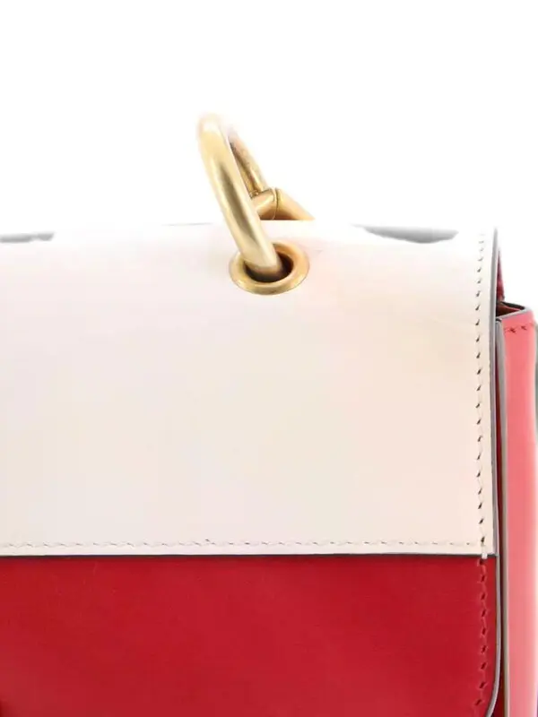 Gucci Queen Margaret Flap Bag Colorblock Leather Medium Shoulder Bag
