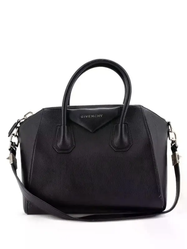 Givenchy Antigona Small Leather Satchel - Black