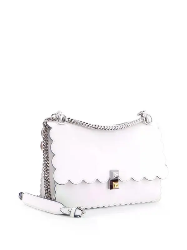 Fendi Kan I Bag Leather Medium Shoulder Bag