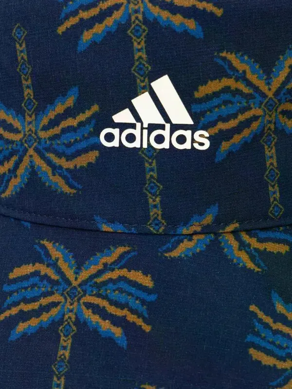 Adidas Farm Rio Palm-tree Print Bucket Hat