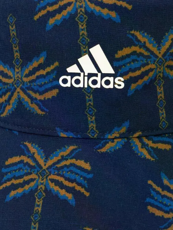 Adidas Farm Rio Palm-tree Print Bucket Hat