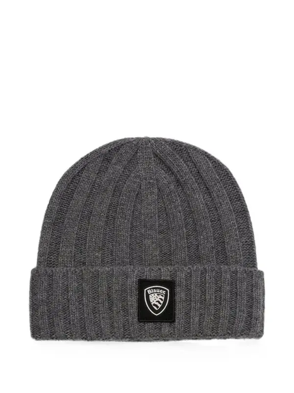 BLAUER. Ribbed Logo Patch Hat