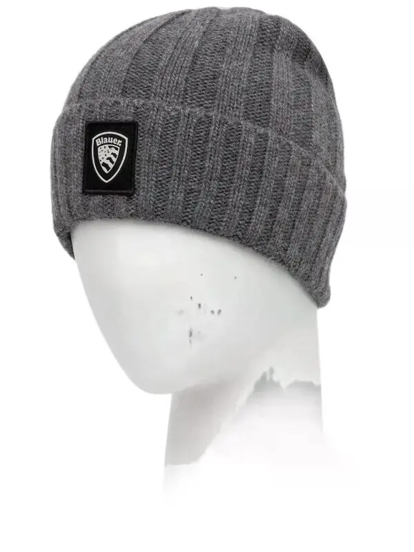 BLAUER. Ribbed Logo Patch Hat