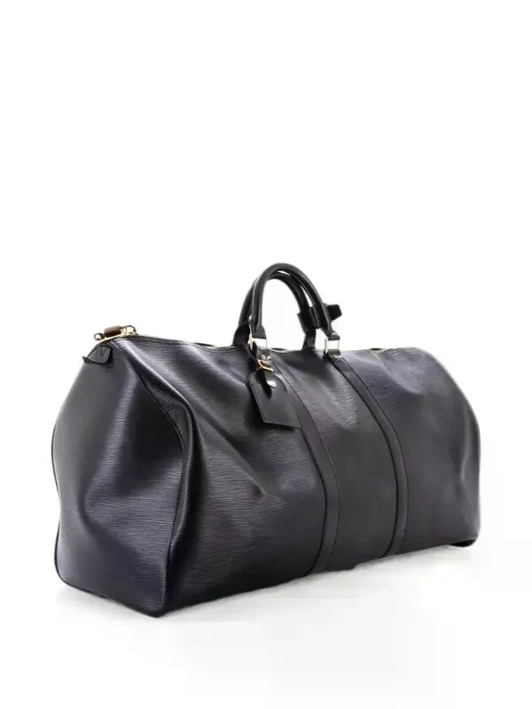 LOUIS VUITTON Keepall Epi Leather 55 Travel Bag