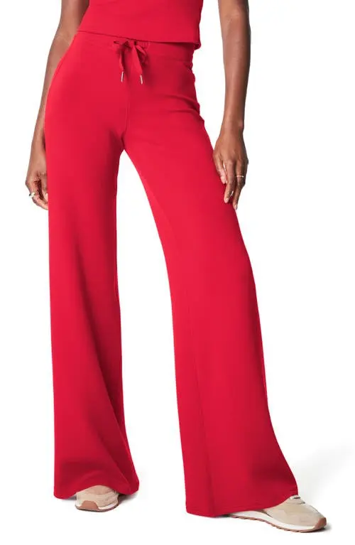 Spanx Spnax® Air Essentials Wide Leg Pants - Spanx Red