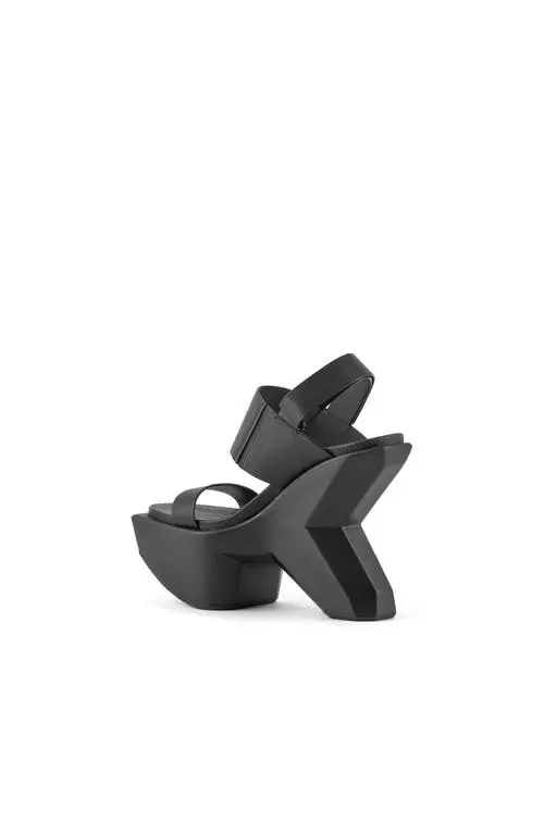 United Nude Boulder Sandal - Black