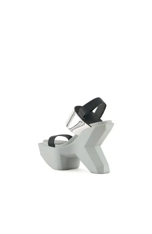 United Nude Boulder Sandal - Silver