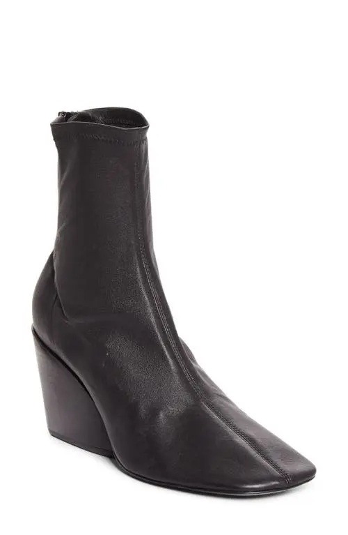 Proenza Schouler Slant Stretch Bootie - Black