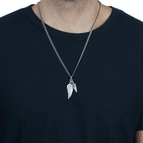 KING BABY STUDIO Double Wing Pendant Necklace