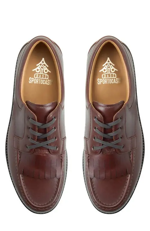 G.H.BASS Rangeley Kiltie Golf Oxford - Open Brown