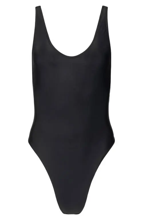 RAJ SWIM Landon Open Back One-piece Swimsuit - Black