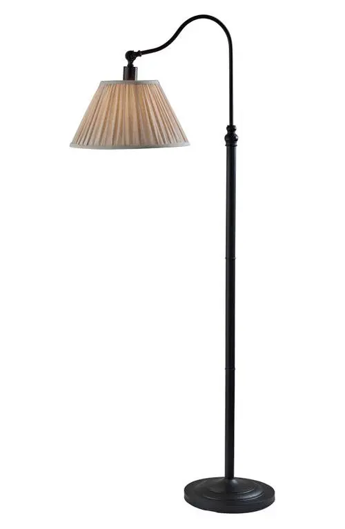 ADESSO Shiloh Floor Lamp - Black