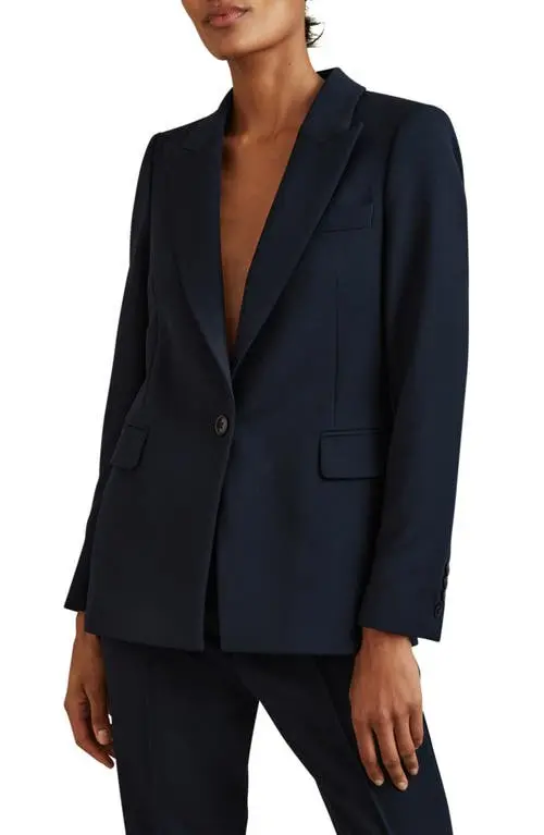 REISS Gabi Peak Lapel Blazer