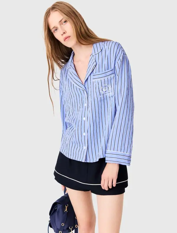 Maje Striped Shirt