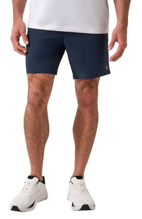 Travis Mathew Active Elastic Waist Shorts - Total Eclipse