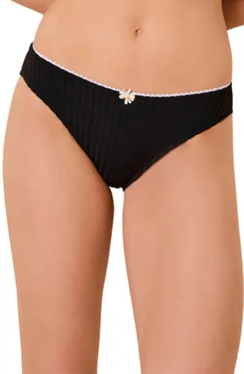 Solid & Striped The Daphne Bikini Bottoms - Noir