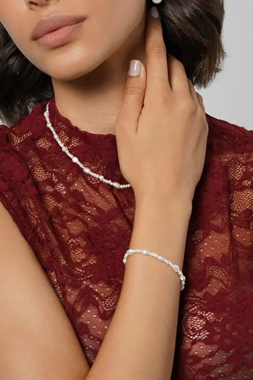 ZYNNIA COLLECTIVE Dew Pearl Bracelet