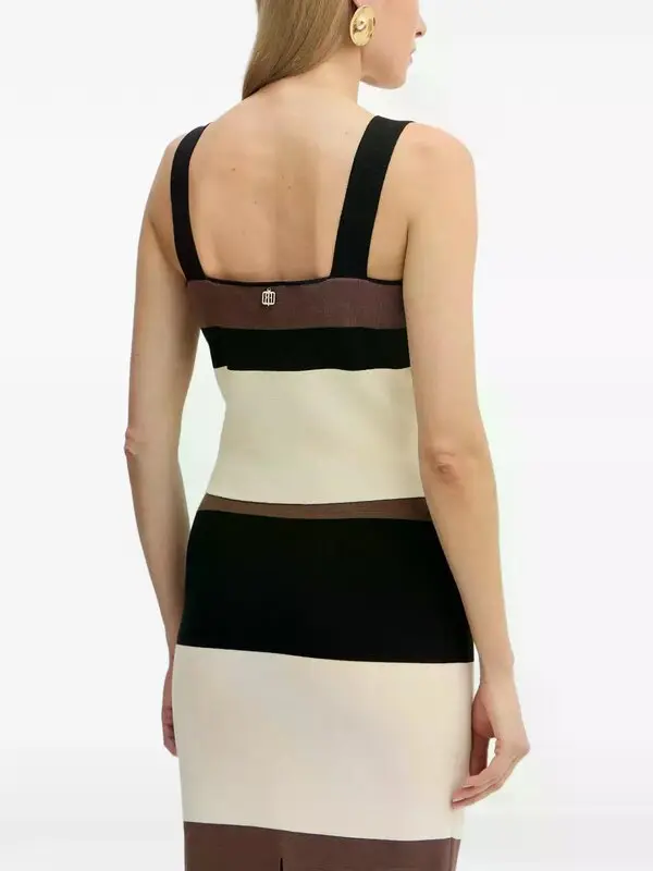 FRACOMINA Striped Tank Top