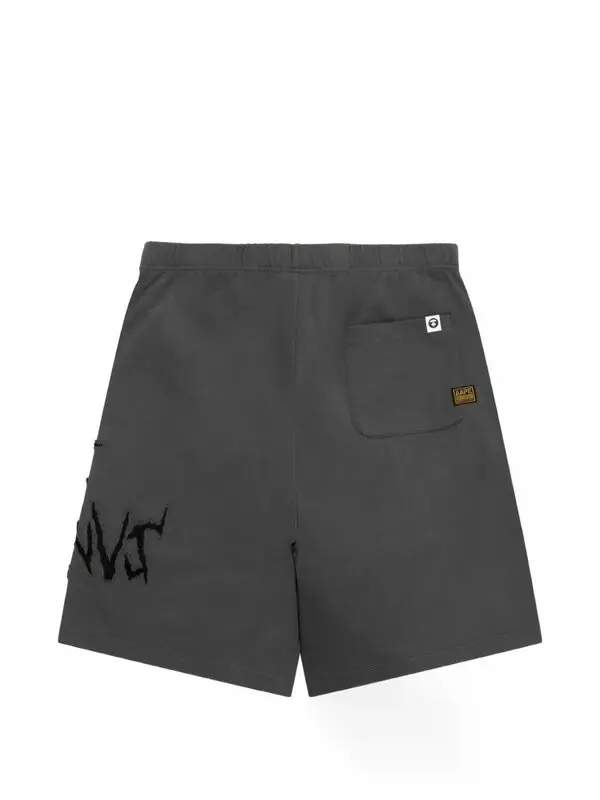 AAPE BY *A BATHING APE Embroidered Logo Shorts
