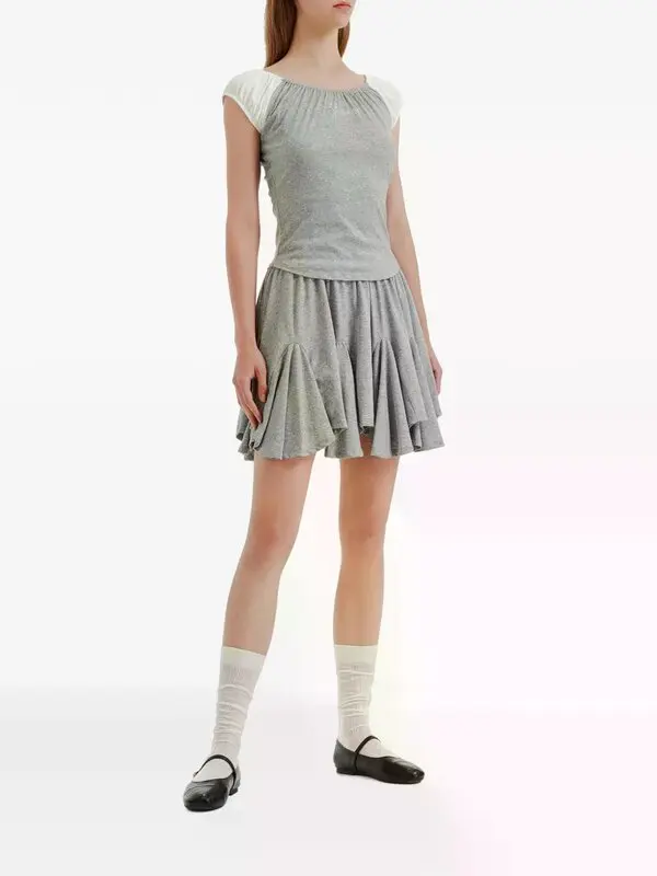 B+AB Embellished Top And Skirt Set