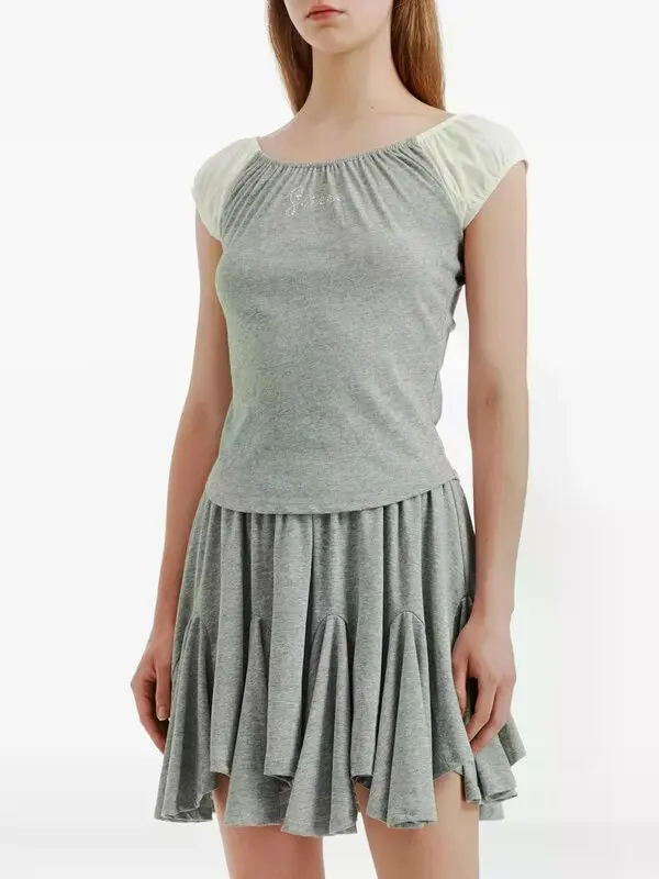 B+AB Embellished Top And Skirt Set