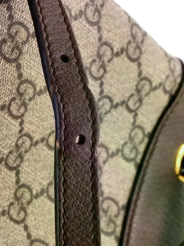 Gucci Ophidia Gg Coated Canvas Small Bucket Bag