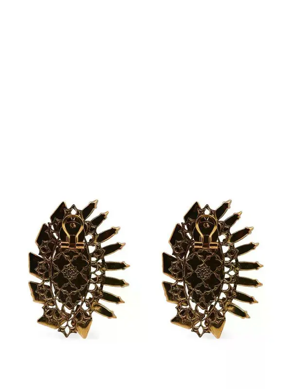 ANTON HEUNIS Crystal-embellished Geometric Earrings