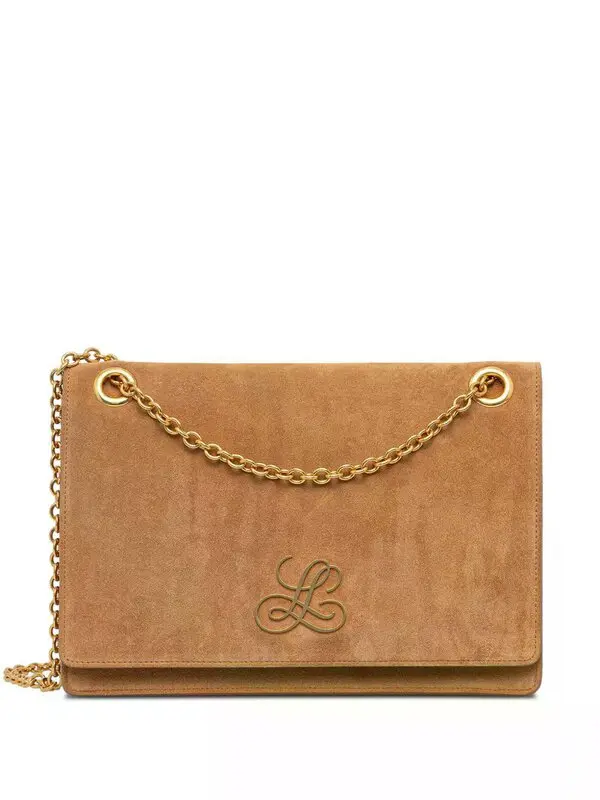 Luisa Spagnoli Suede Shoulder Bag