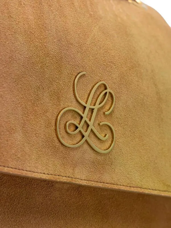 Luisa Spagnoli Suede Shoulder Bag