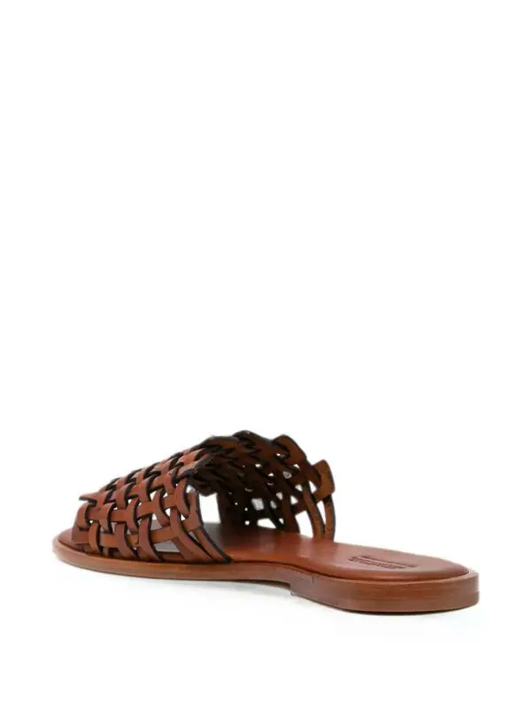 Dragon Diffusion Woven Zig Zag Sandals