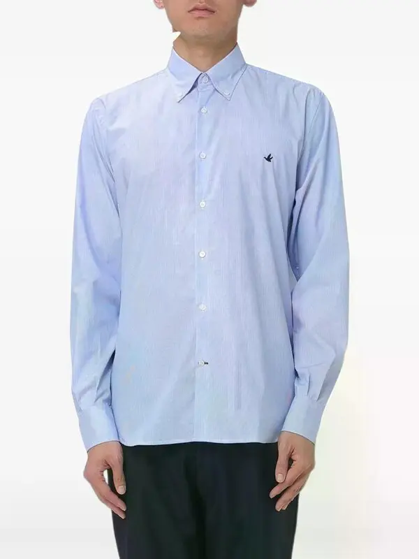BROOKSFIELD Striped Poplin Shirt