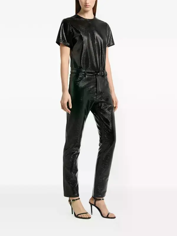 COURREGES Logo Patch T-shirt