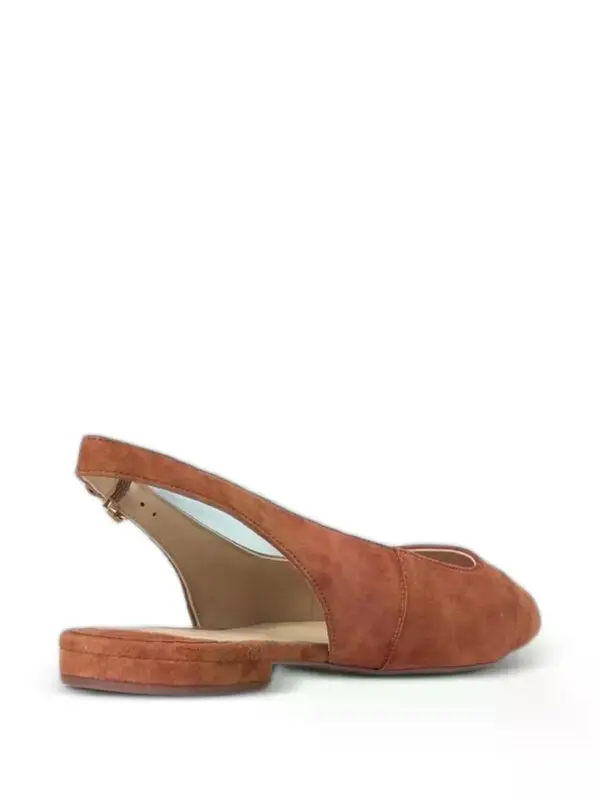 Ralph Lauren Pointed-toe Slingback Ballet Flats