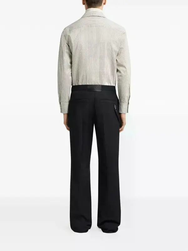 COURREGES Striped Poplin Shirt