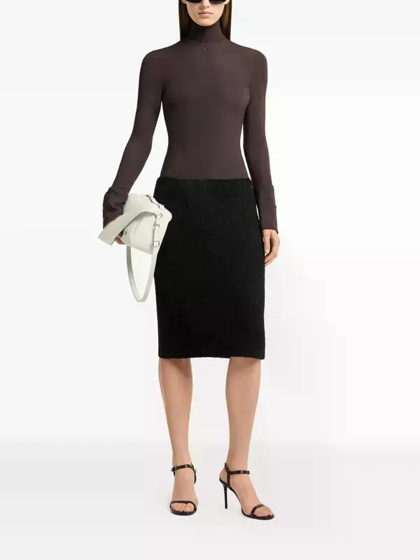 COURREGES Bouclette Midi Skirt