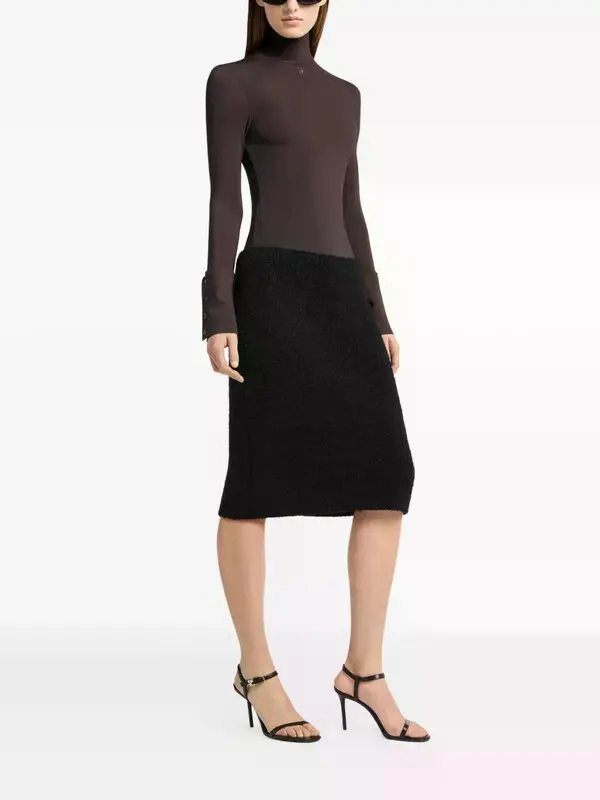 COURREGES Bouclette Midi Skirt