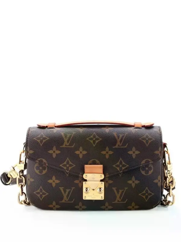 LOUIS VUITTON Monogram East West Pochette Metis Bag