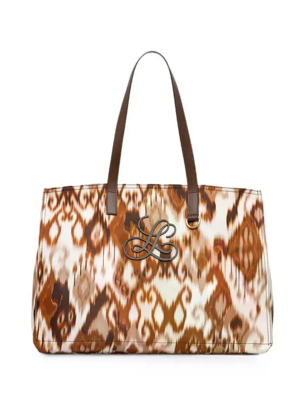 Luisa Spagnoli Monogram Detail Tote Bag