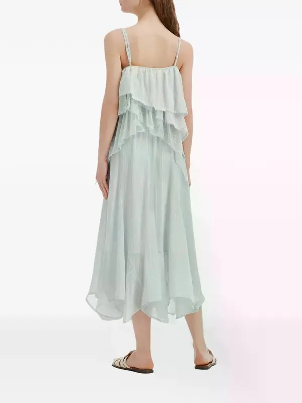 B+AB Ruffled Lace-trim Dress