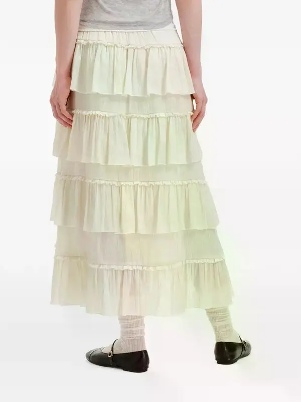 B+AB Tiered Ruffled Skirt