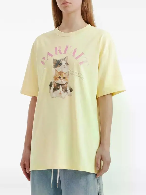 B+AB Graphic Print Cotton T-shirt