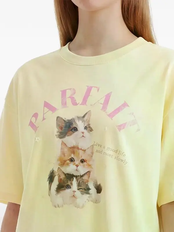 B+AB Graphic Print Cotton T-shirt