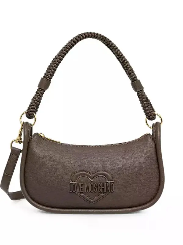 Moschino Braided Handle Satchel
