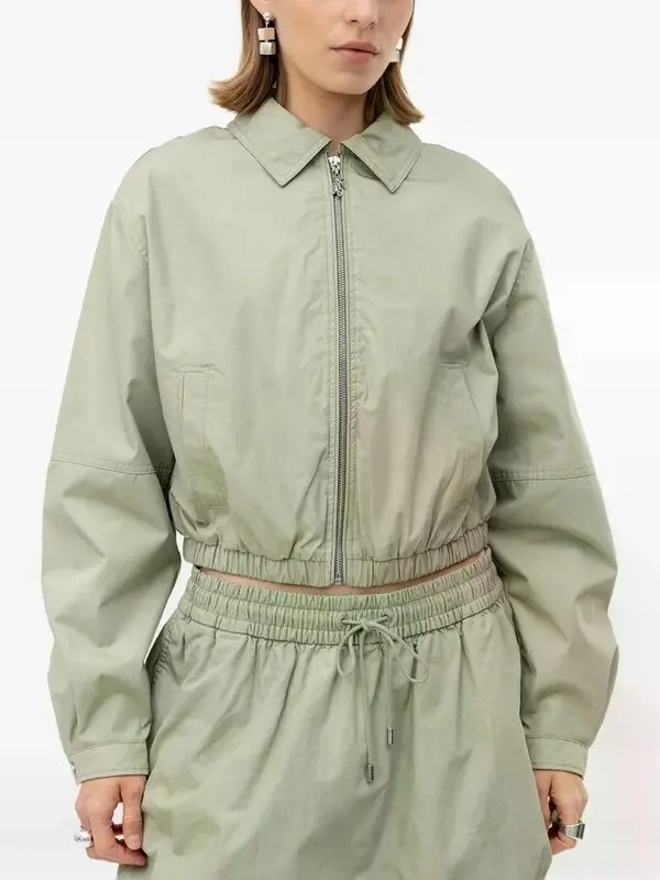 Hugo Zip-up Jacket With Elasticated Hem